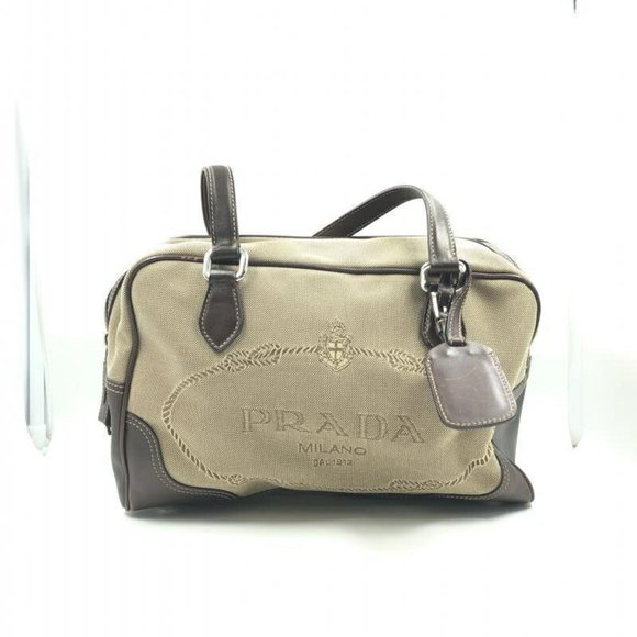 Prada | Bags | Prada Jacquard Boston Bag Bl260 | Poshmark